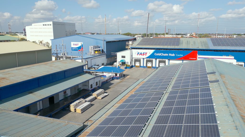 FAST Logistics' Cold Storage in Cavite Turns Solar - FAST Logistics Blog