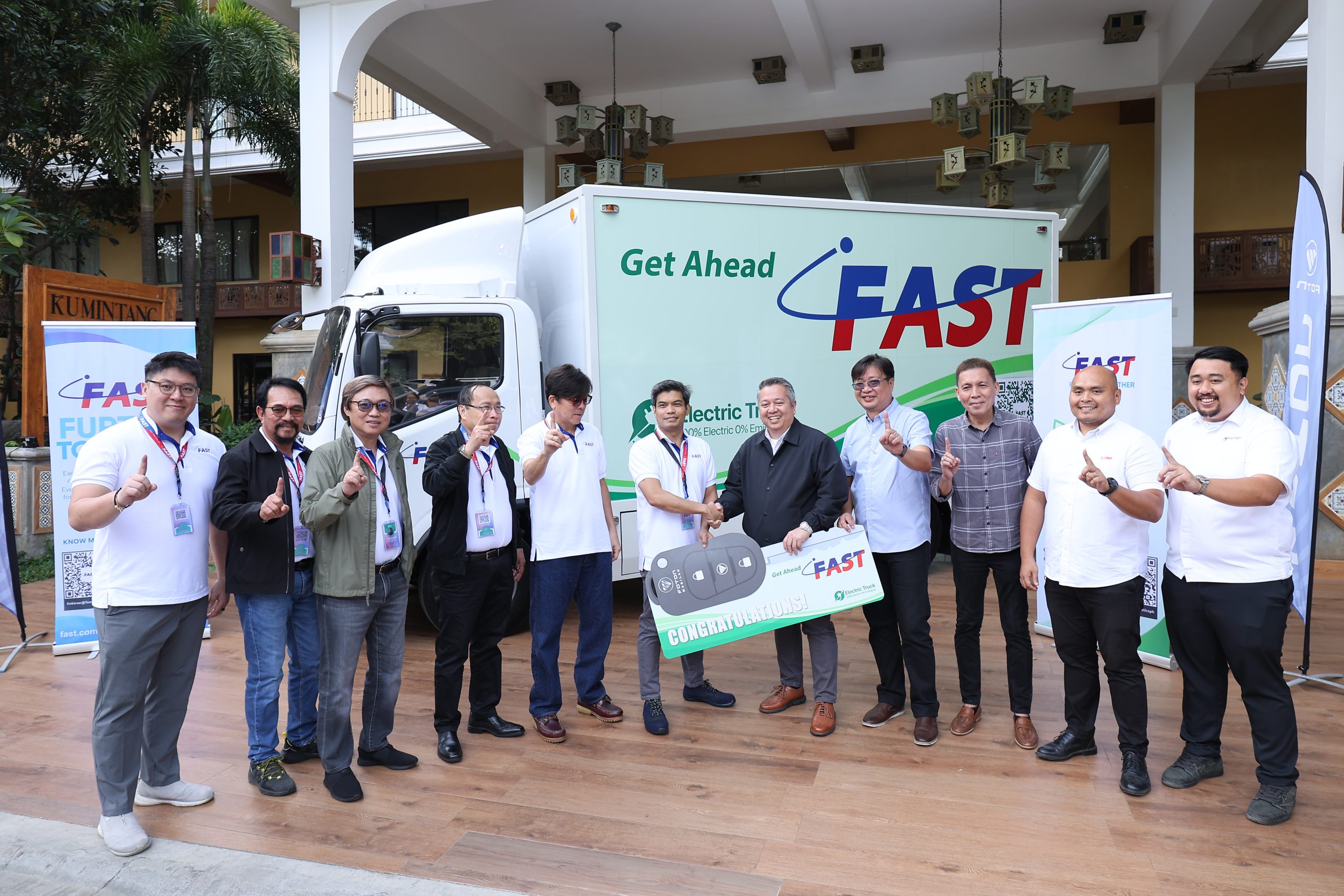 FAST Logistics Group Rolls Out First Electric Vehicle